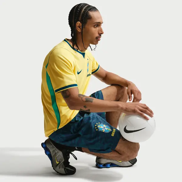 Nike Brazil National Team 2026 Stadium Home Soccer Jersey