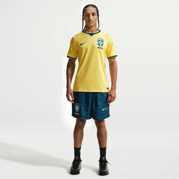Nike Brazil National Team 2026 Stadium Home Soccer Jersey