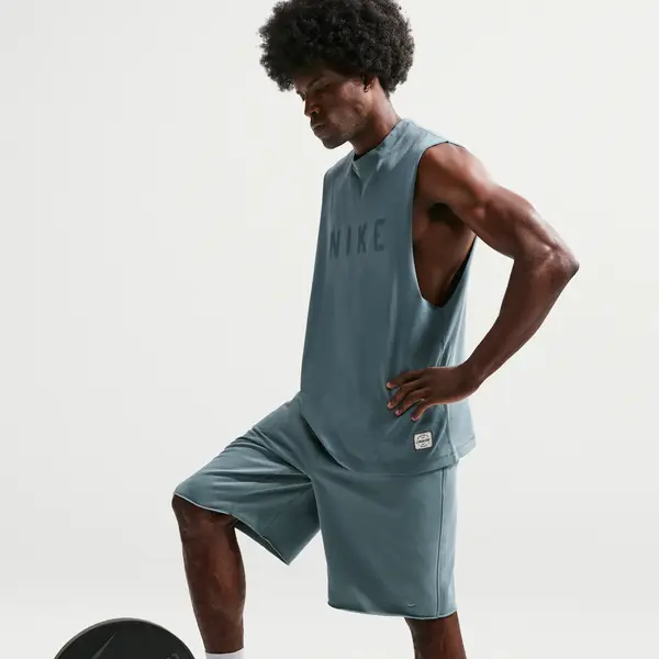 Nike N.a.c Dri-fit Fleece Training Shorts - Grey