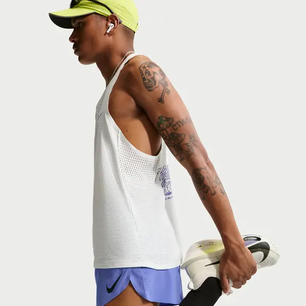 Nike Aeroswift Dri-fit Adv 2" Brief-lined Running Shorts - Blue