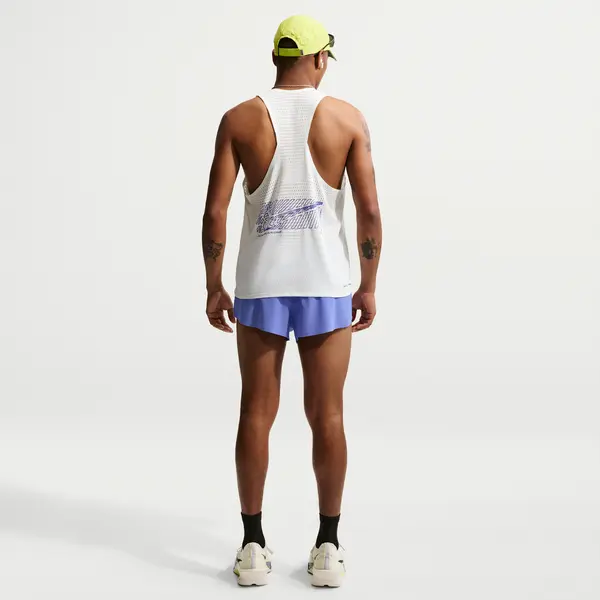 Nike Aeroswift Dri-fit Adv 2" Brief-lined Running Shorts - Blue