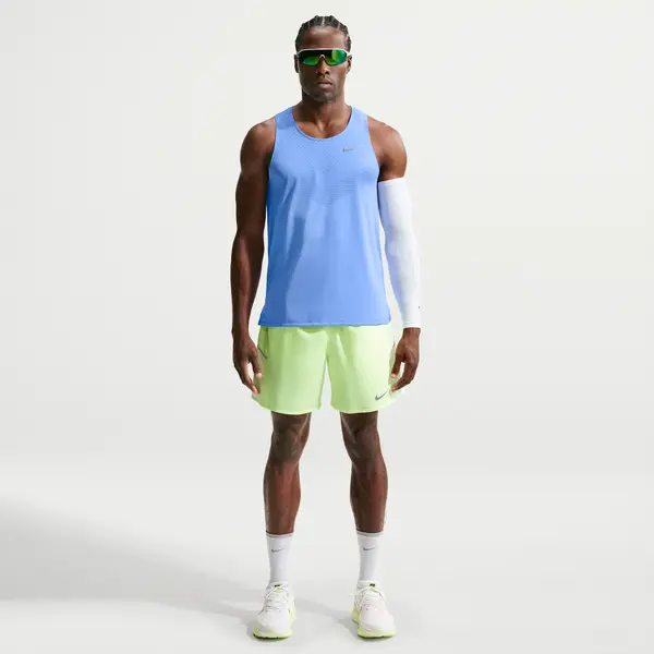 Nike Stride Dri-fit Adv Running Tank Top - Blue