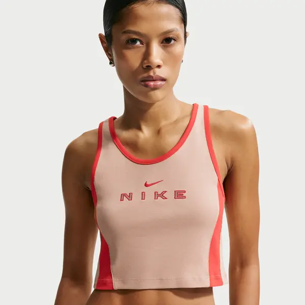 Nike Tight Graphic Tank Top - Brown