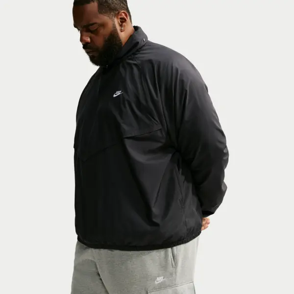 Nike Windrunner Lightweight Half-zip Jacket - Black