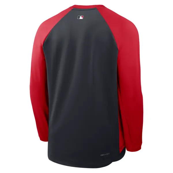 Nike Washington Nationals Authentic Collection Dri-fit Pullover Crew