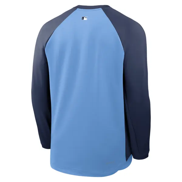 Nike Tampa Bay Rays Authentic Collection Dri-fit Pullover Crew - Blue