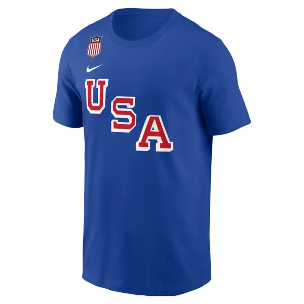 Nike Quinn Hughes Short-sleeve T-shirt - Blue