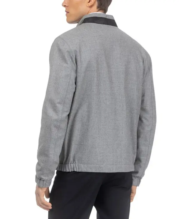 Gorski Reversible Nappa Leather And Loro Piana Cashmere & Wool Jacket - Black/gray
