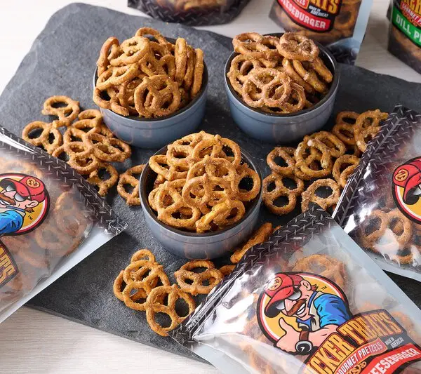 TRUCKER TREATS 5.3oz Flavored Pretzels - One-color