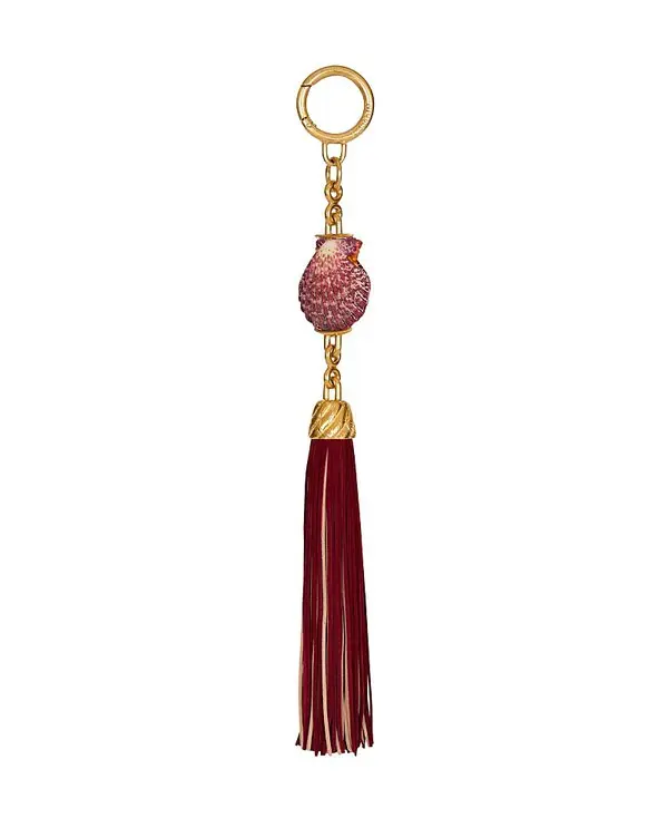 Balmain Shell Tassel Charm - Gold