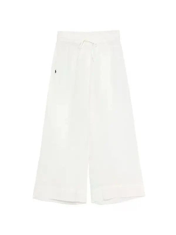 Polo Ralph Lauren Drawstring Cover-ups - White