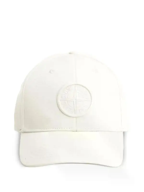 Stone Island Logo Baseball Cap - Neutrals