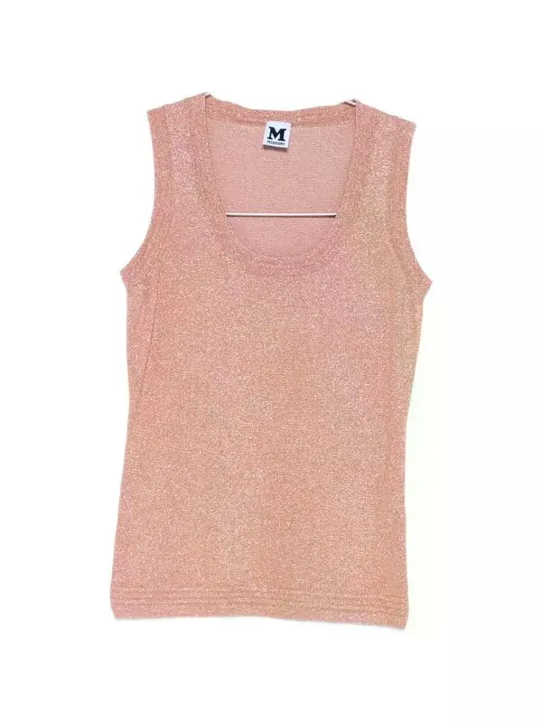 Missoni Round-neck Sleeveless Top - Pink