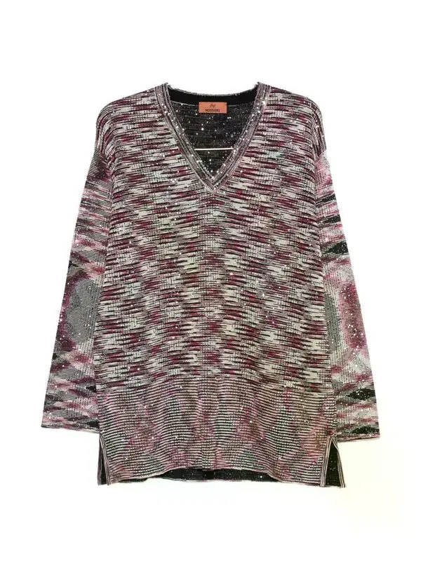 Missoni V-neck Knitwear - Pink