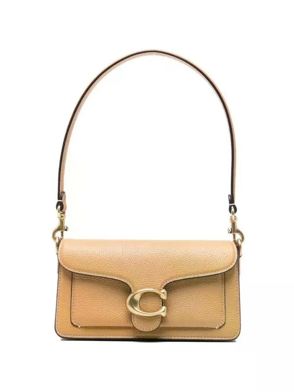 COACH C-buckle Shoulder Bag - Neutrals