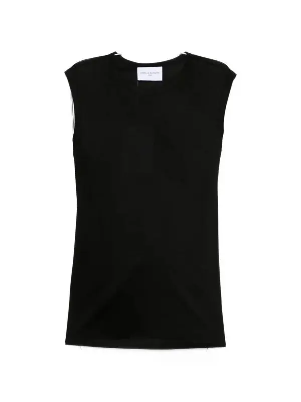 ISABELLE BLANCHE Crew-neck Top - Black