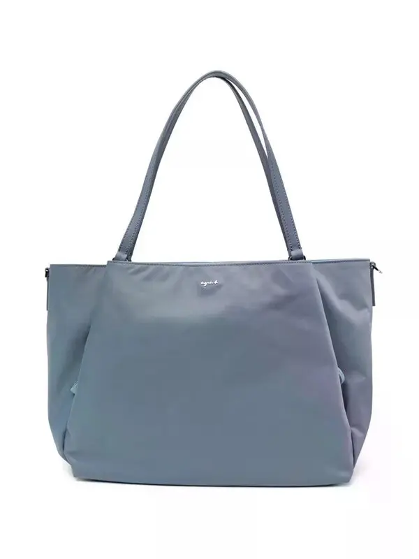 AGNES B. Large Origami Tote - Blue
