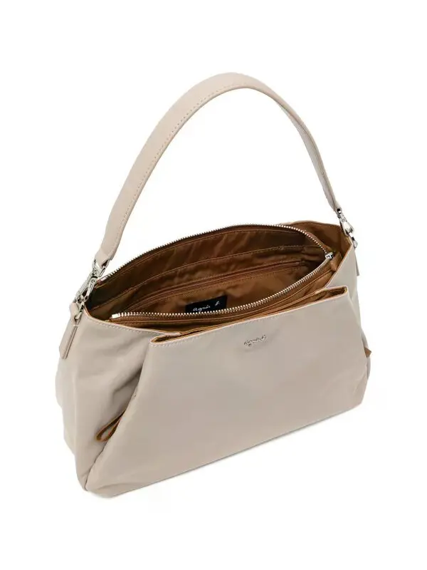 AGNES B. Origami Tote Bag - Neutrals