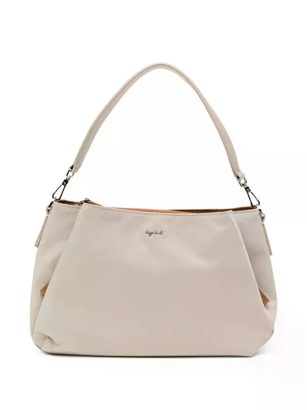 AGNES B. Origami Tote Bag - Neutrals