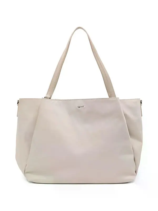 AGNES B. Large Origami Tote Bag