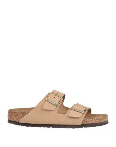 BIRKENSTOCK Sandals Camel Size Leather - Beige