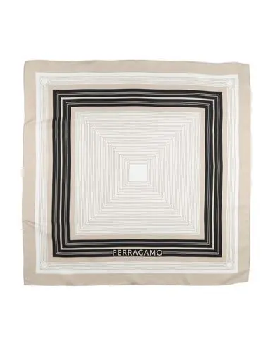 FERRAGAMO Scarf Silk - Beige