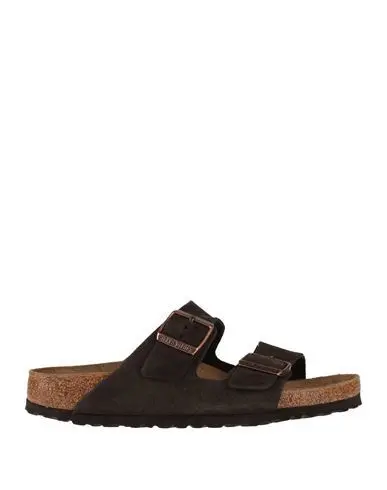 BIRKENSTOCK Arizona Sandals Dark Size Leather - Brown