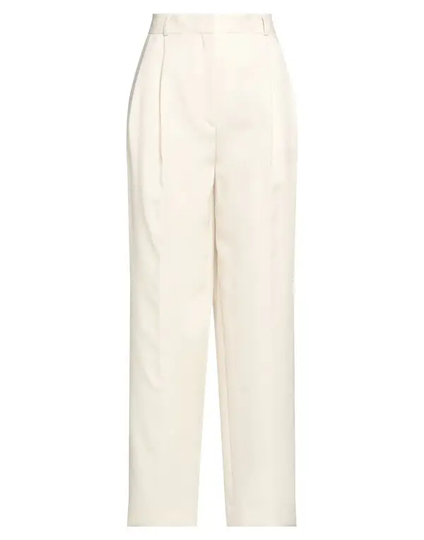 TOTEME Tapered High-waisted Pants In Viscose And Polyester