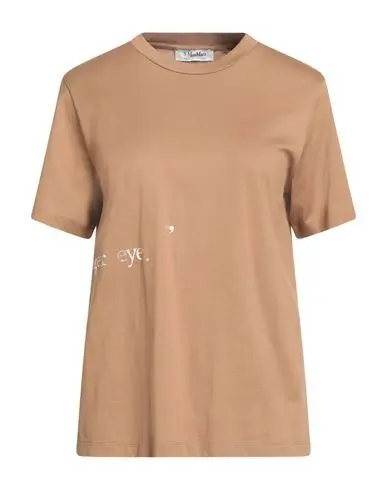 Max Mara T-shirt Rust Size Cotton - Beige