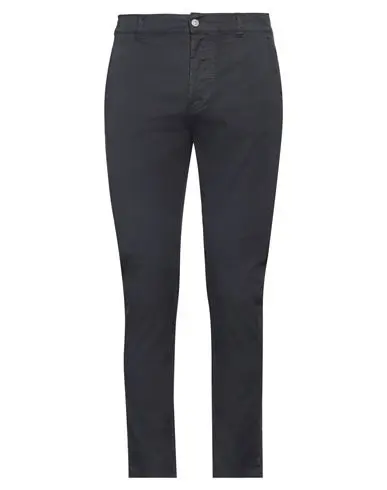 DANIELE ALESSANDRINI Tapered Leg Cotton-blend Trousers - Blue