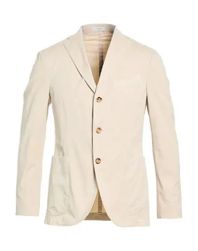 Boglioli Blazer Size Cotton, Elastane - Beige