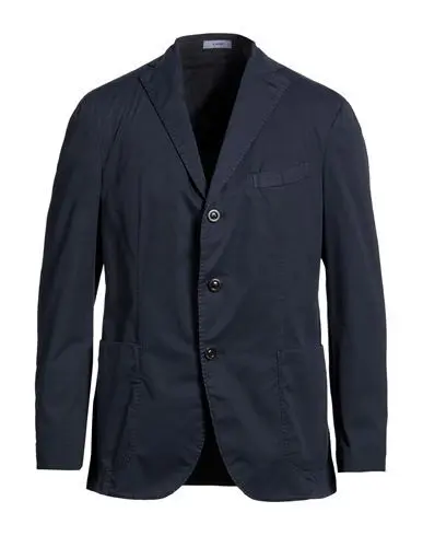 Boglioli Blazer Size Cotton, Elastane - Navy