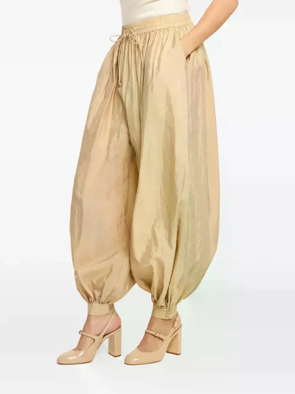 Cinq À Sept Tumbled Woven Trousers - Neutrals