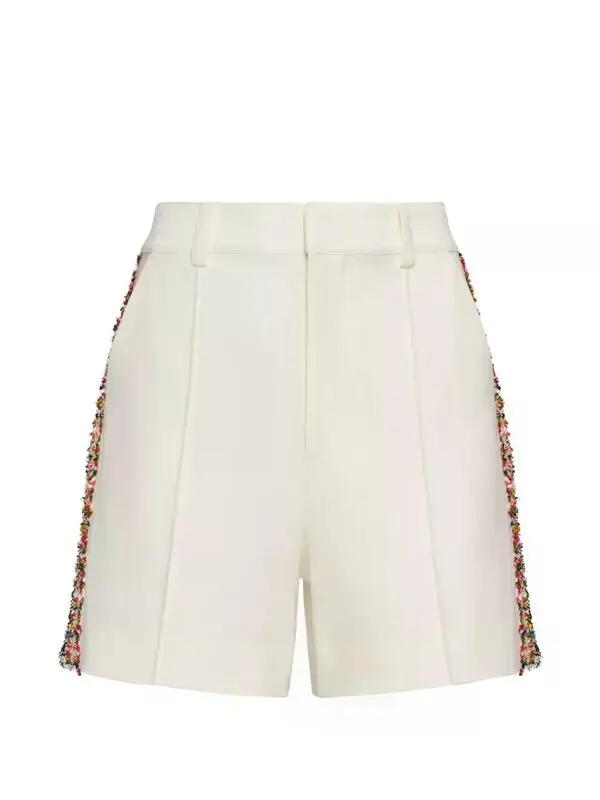 Cinq À Sept Lynn Trim Shorts - Neutrals