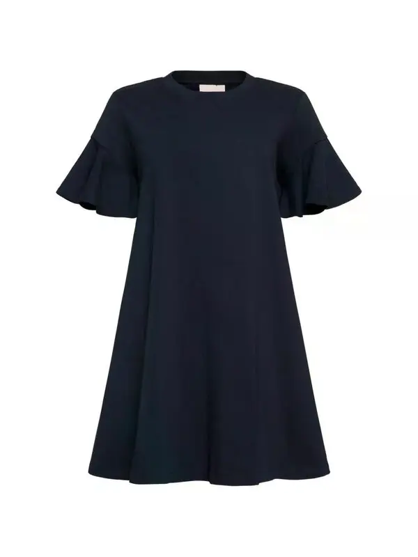 Cinq À Sept Jane Ruffle Dress - Blue