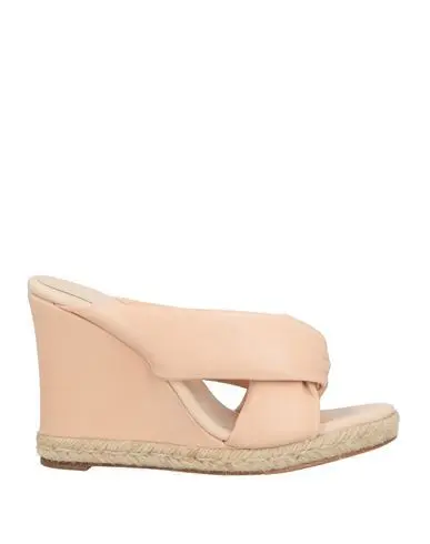 Chloé Sandals In Light Leather - Pink