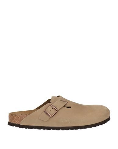BIRKENSTOCK Mules & Clogs Soft Leather - Sand