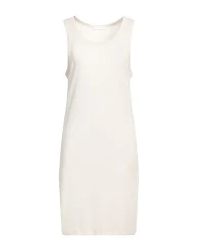 Helmut Lang Mini Dress In Pima Cotton And Modal - White