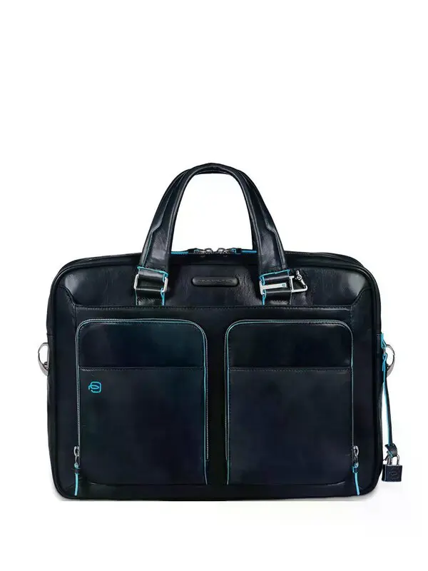 PIQUADRO Top Handle Laptop Bag - Blue