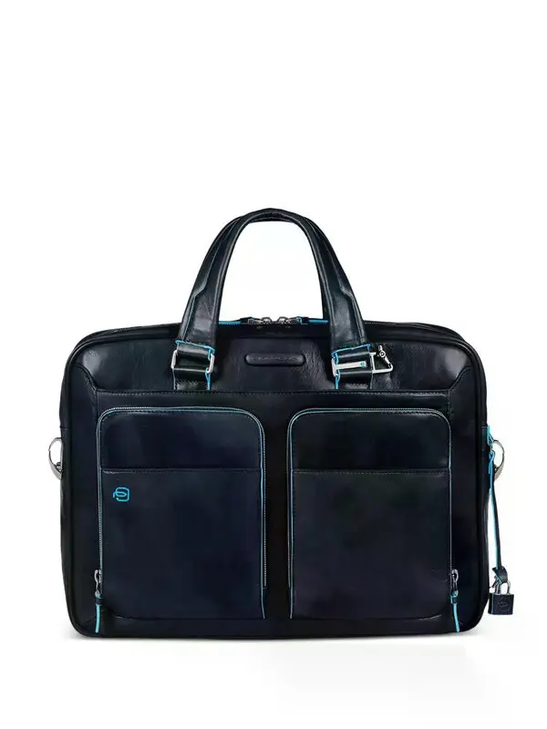 PIQUADRO Top Handle Laptop Bag - Blue