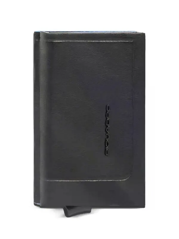 PIQUADRO Pop-up Zipped Wallet - Black