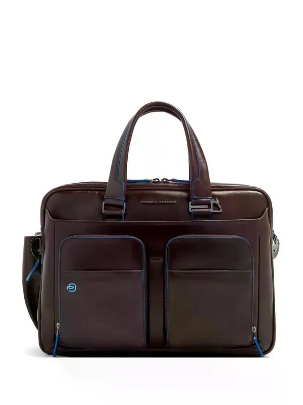 PIQUADRO Expandable Laptop Bag - Brown