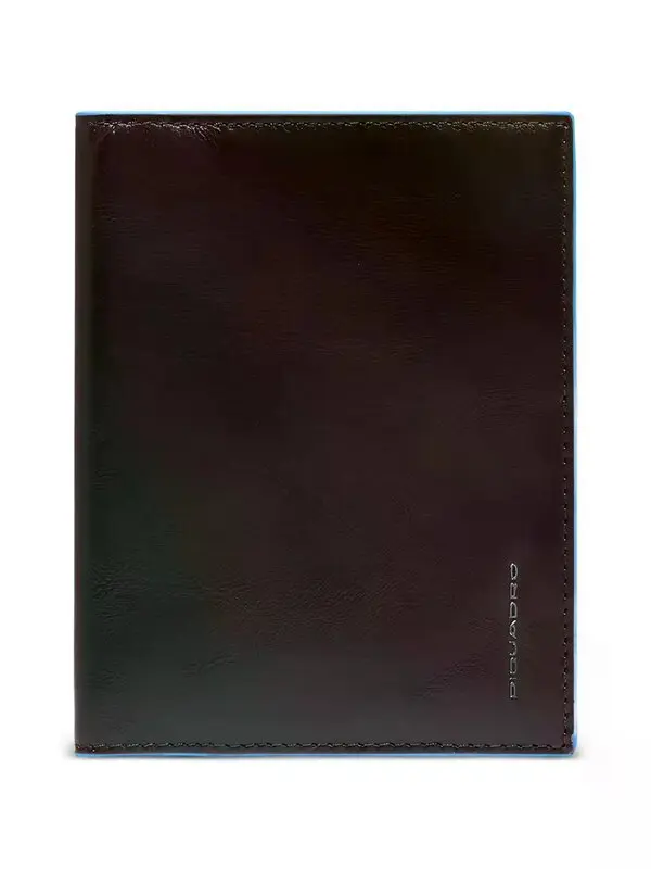 PIQUADRO Leather Passport Holder - Brown