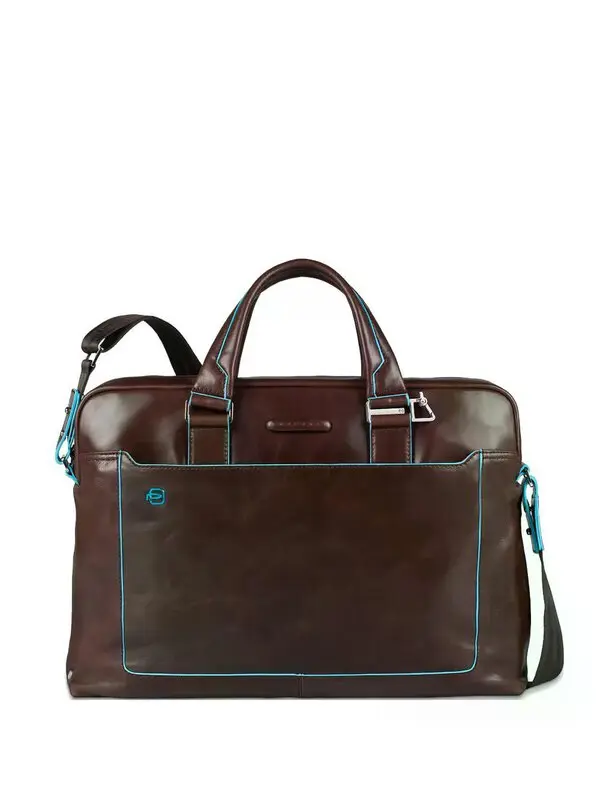 PIQUADRO Personalizable Laptop Bag - Brown