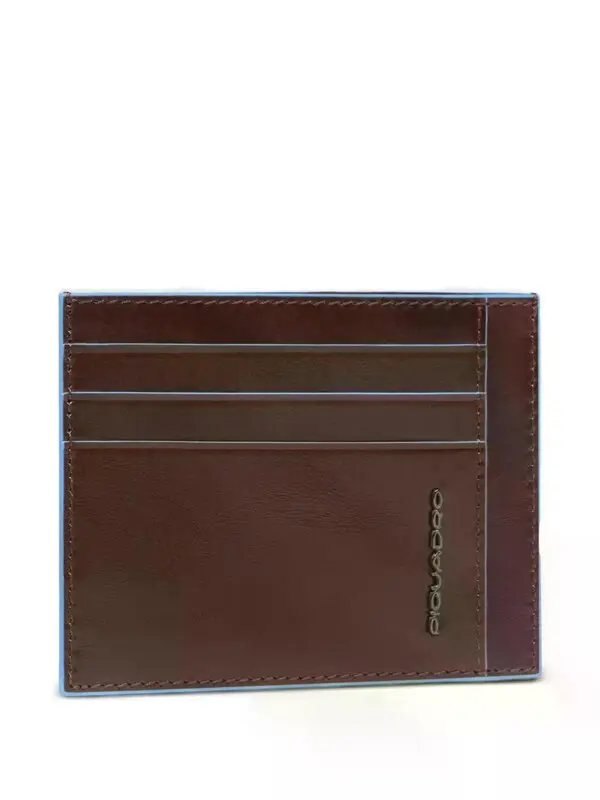 PIQUADRO Slim Leather Cardholder - Brown