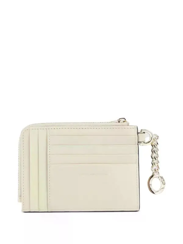 PIQUADRO Logo-appliqué Cardholder - Neutrals