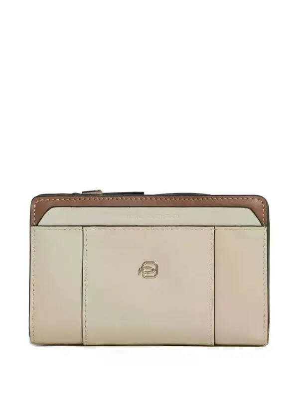PIQUADRO Lleather Wallet - Neutrals