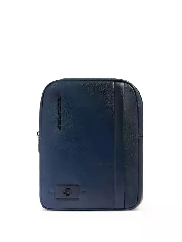 PIQUADRO Leather Laptop Bag - Blue