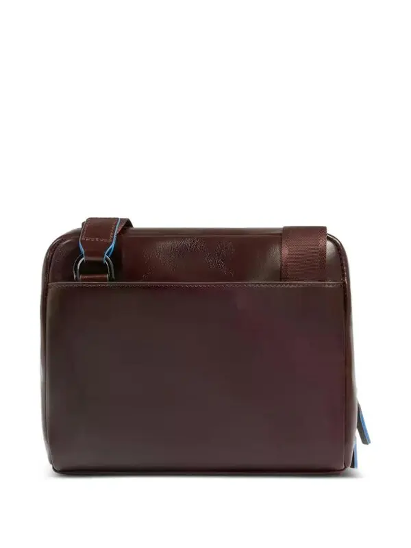 PIQUADRO Leather Crossbody Bag - Brown