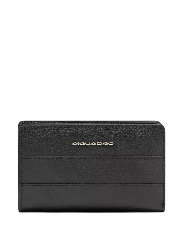 PIQUADRO Bi-fold Wallet - Black